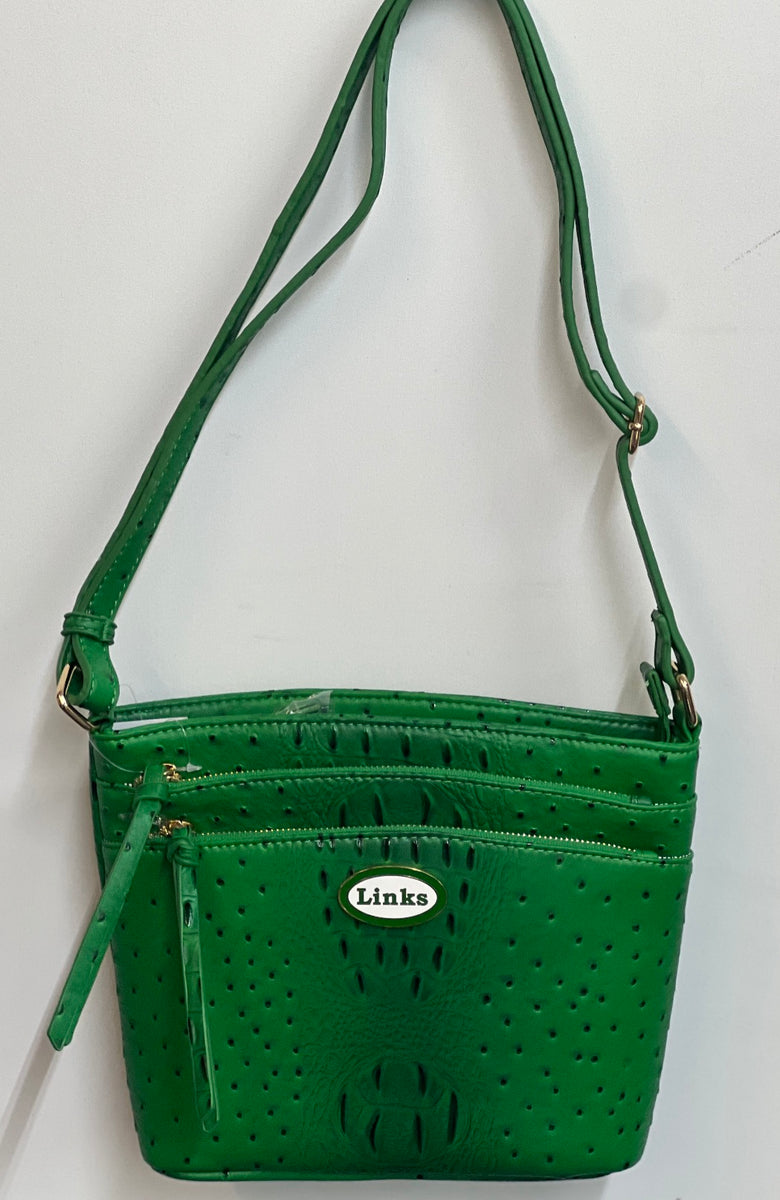 LINKS Croc Shoulder Bag – Greek Apparel and More