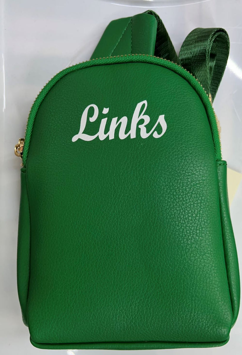 LINKS Sm. Sling Bag – Greek Apparel and More