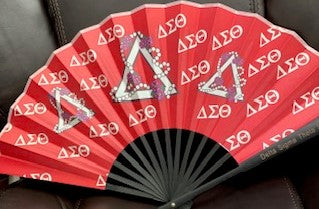 Delta Sigma Theta Fan standard size – Greek Apparel and More