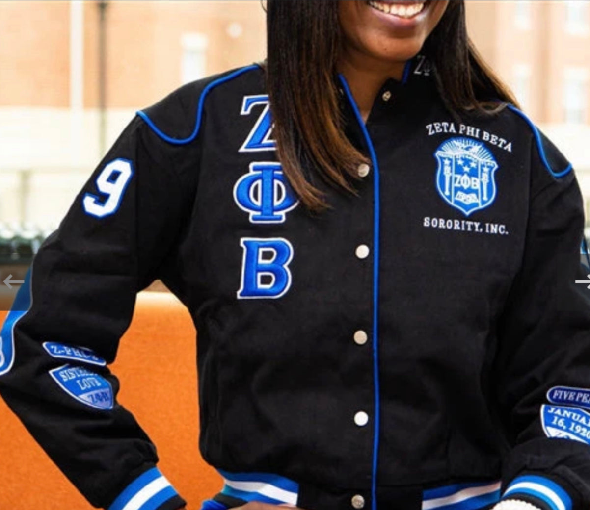 Zeta Racing Jacket – Greek Apparel and More